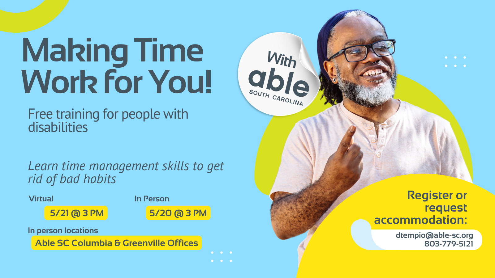 Making Time Work for You - Consumer Training