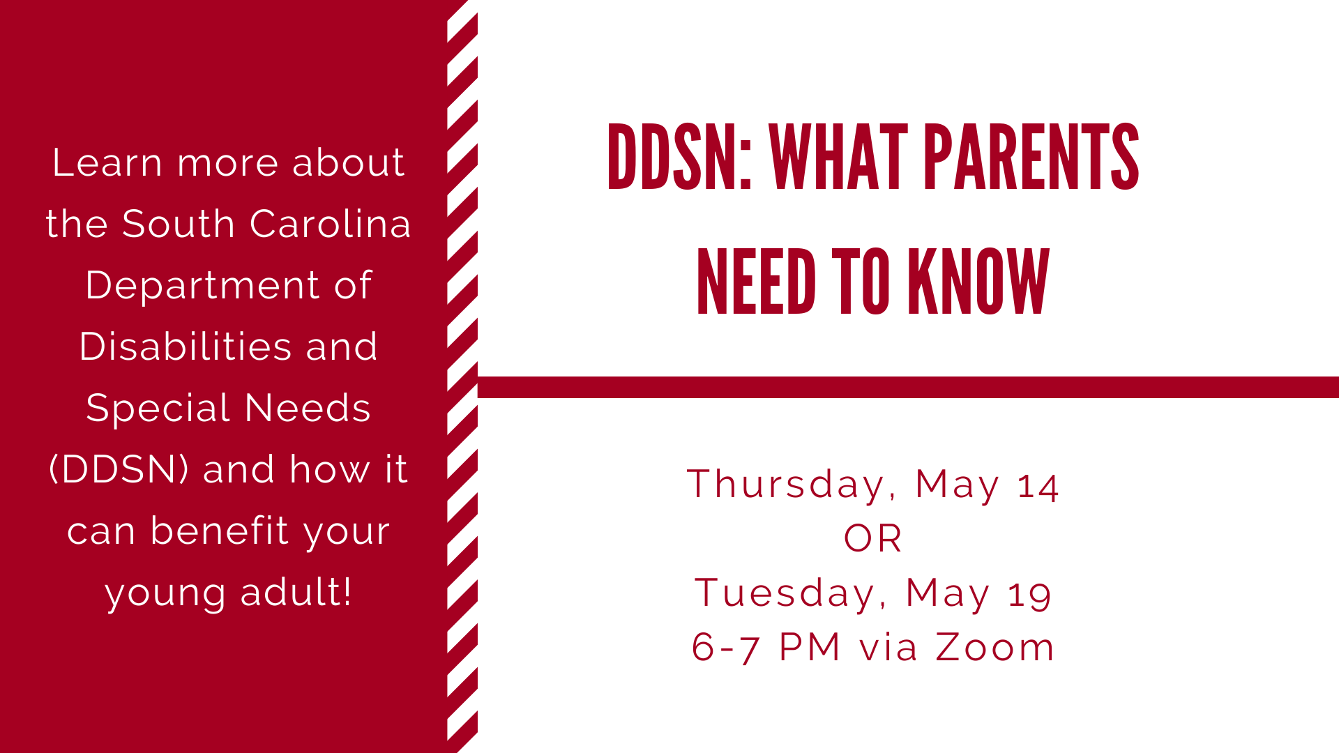 DDSN: What Parents Need to Know Webinar